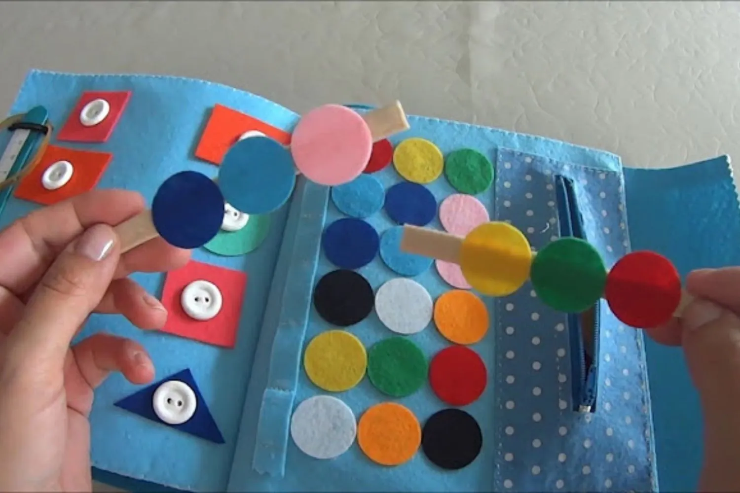 Çocuklar İçin Keçeden Zeka Geliştirici Etkinlikler 2024